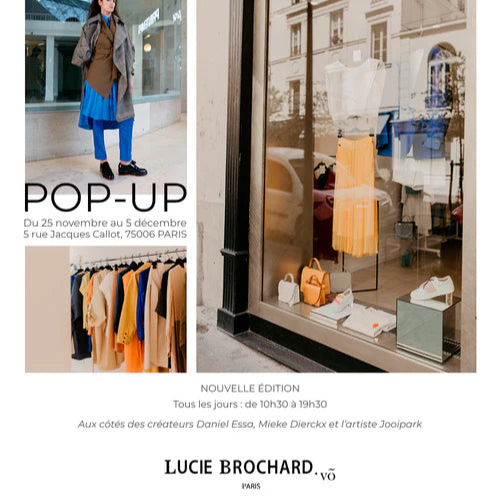 PARIS POP UP STORE / November 25 -December 5